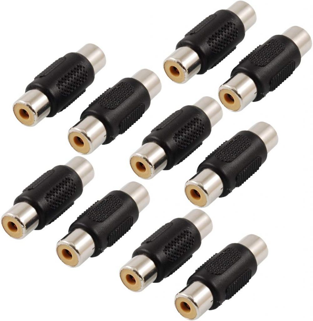 FiveStarCable RCA Female to female RCA coupler, rca female coupler ...